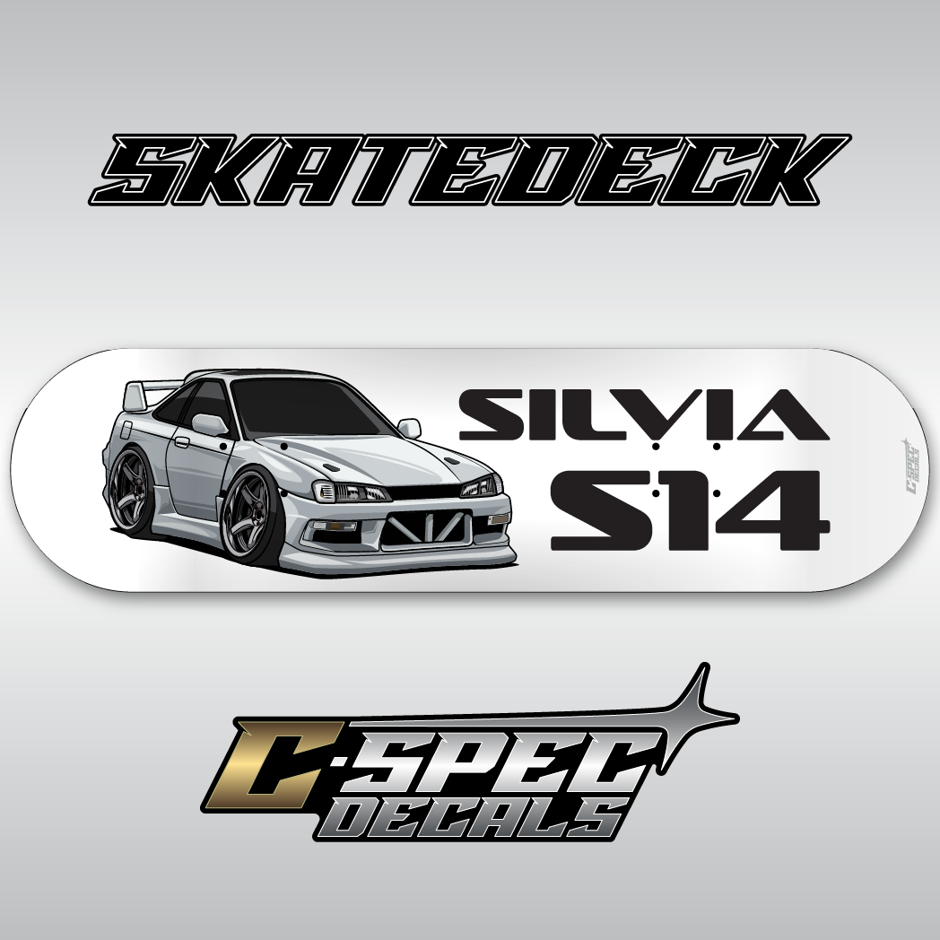 Skatedeck S14 Cartoon – C-Spec Decals
