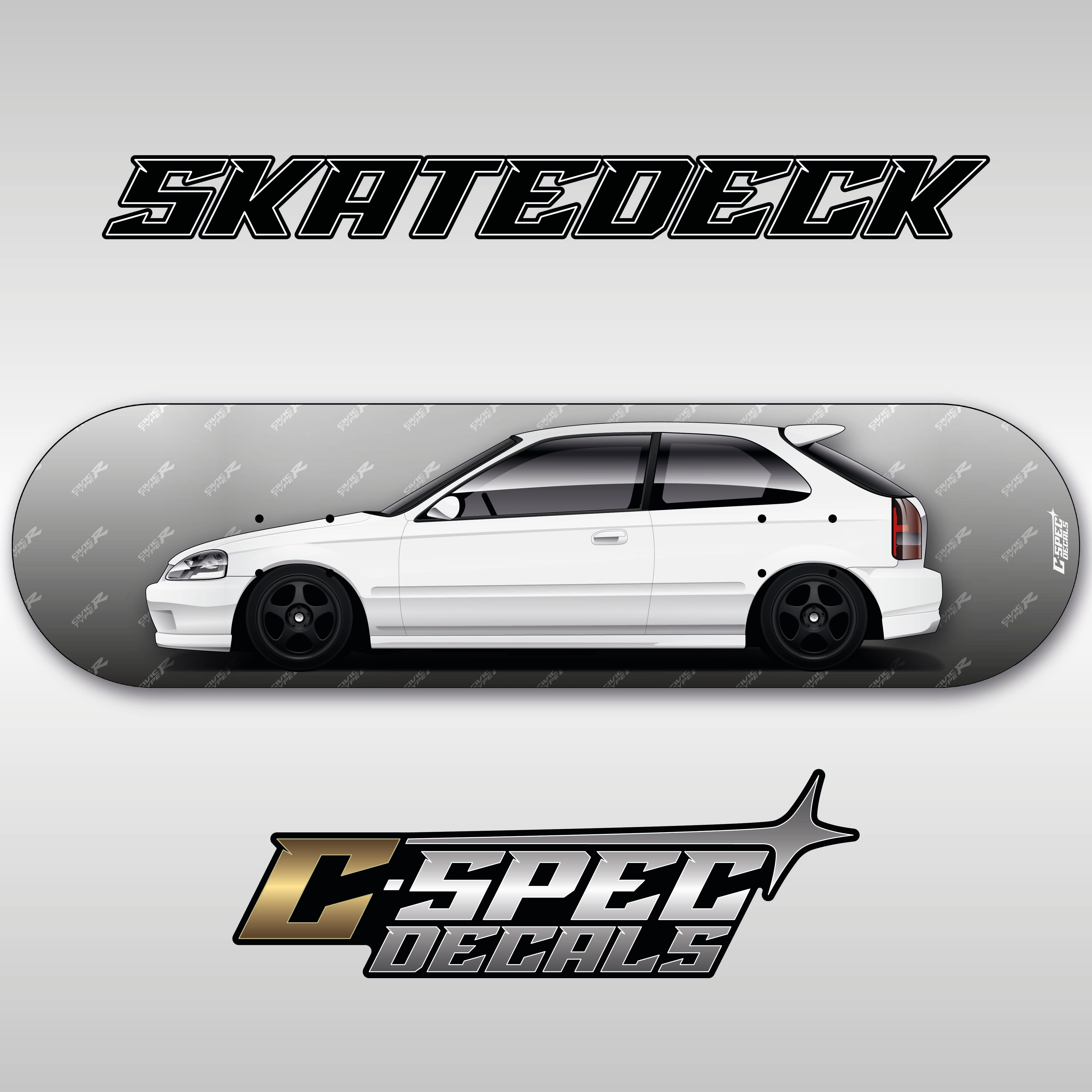 Skate deck EK9 – C-Spec Decals