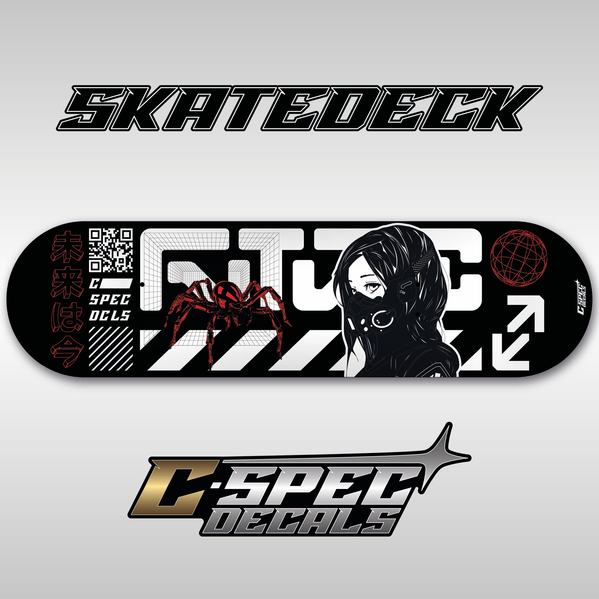 Skatedeck FTR – C-Spec Decals