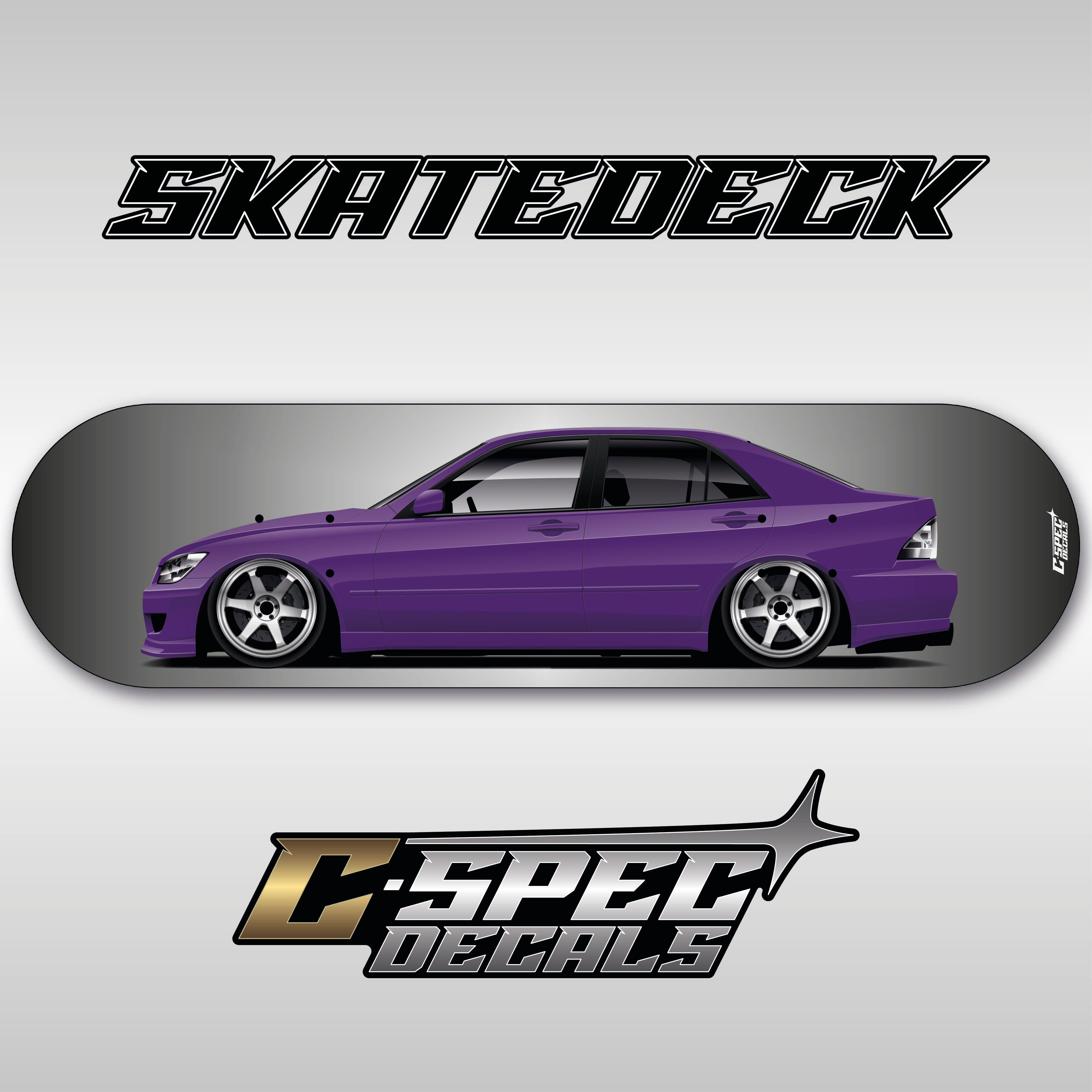 Skate deck IS200-300 / Altezza – C-Spec Decals
